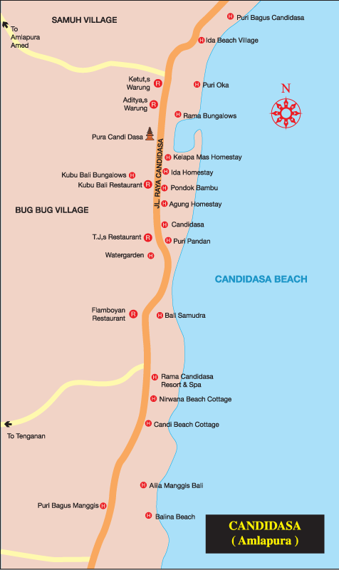 Bali Maps - Bali Tourist Guide